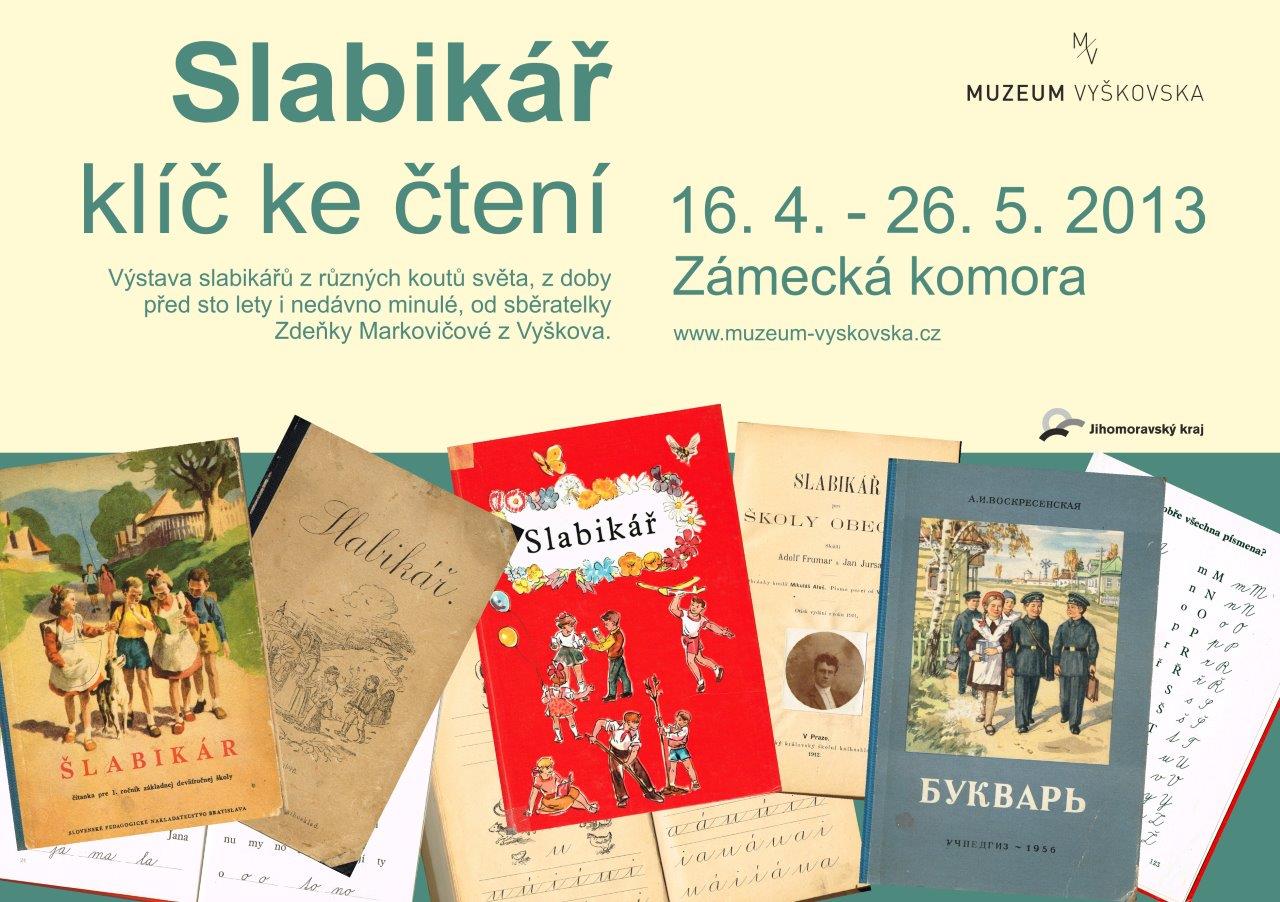 Slabikar - klic ke cteni - Muzeum Vyškovska - Muzeum Vyškovska